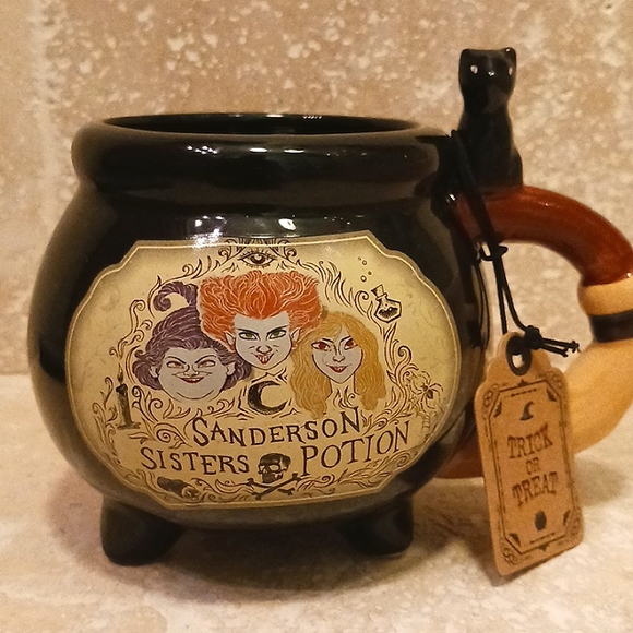 Disney | Dining | Disney Hocus Pocus Potions Cauldron Mug Broom Handle ...